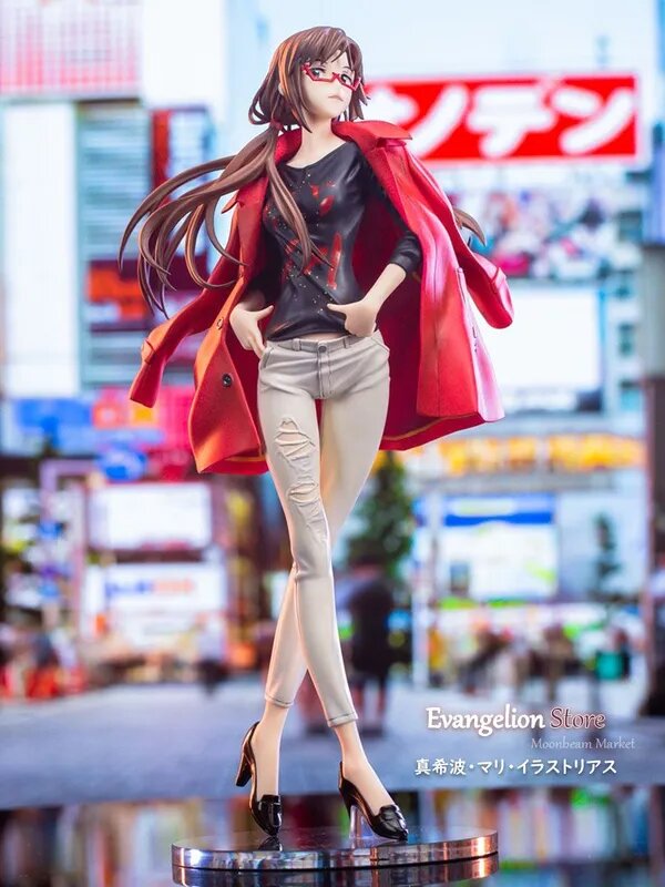 Аниме Фигурка Евангелион Макинами / Evangelion Makinami Ver. Radio Eva 26cm (Red)