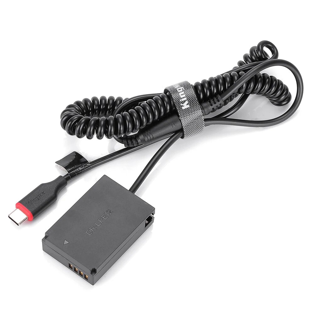 KingMa TC-LPE12 USB-C Фиктивный аккумулятор для Canon SX70HS 100D M50 M2 M100 M10 M200