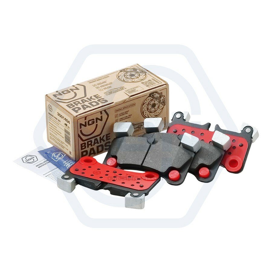 NGN 3501404 Колодки тормозные дисковые керамические, задние AUDI Q7 I 06>, VW Touareg I 02>, PORSCHE Cayenne 07-