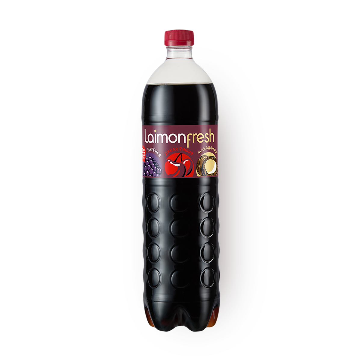 Напиток Laimon Fresh Дикая вишня-ежевика-макадамия газированный