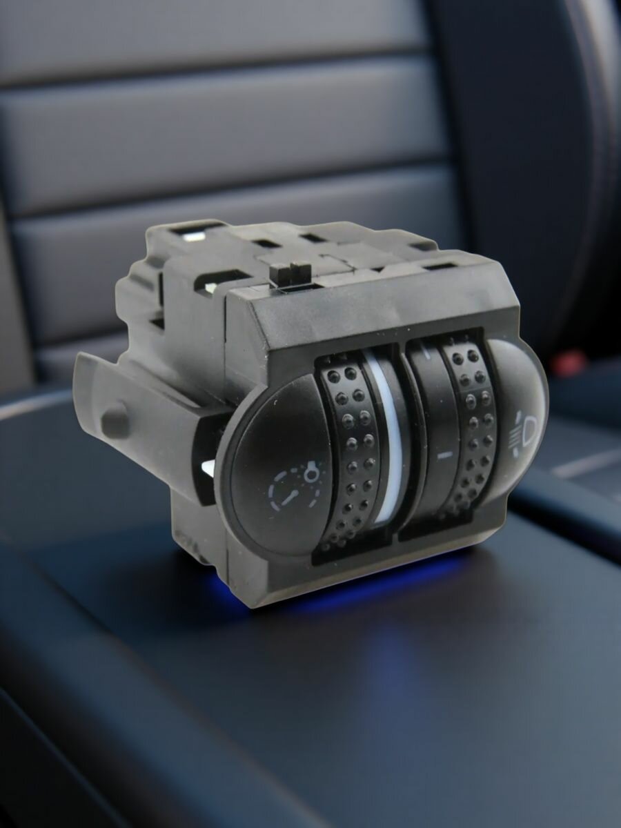 Переключатель регулировки фар и яркости подсветки VAG Volkswagen Passat B5 (1996-2005г.) Oem: 3B0 941 333A