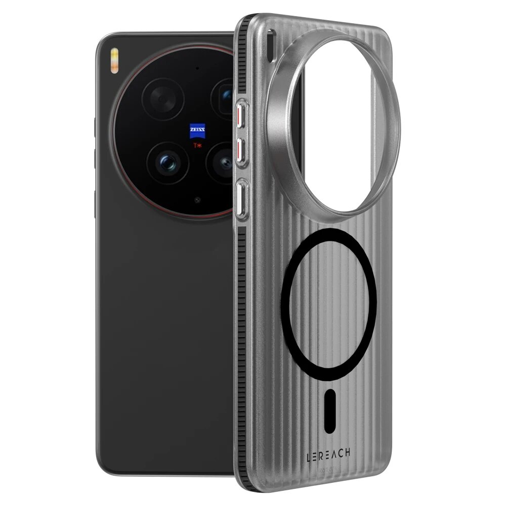 Чехол LeReach для Vivo X300 Ultra 5G, Mag Black, черный