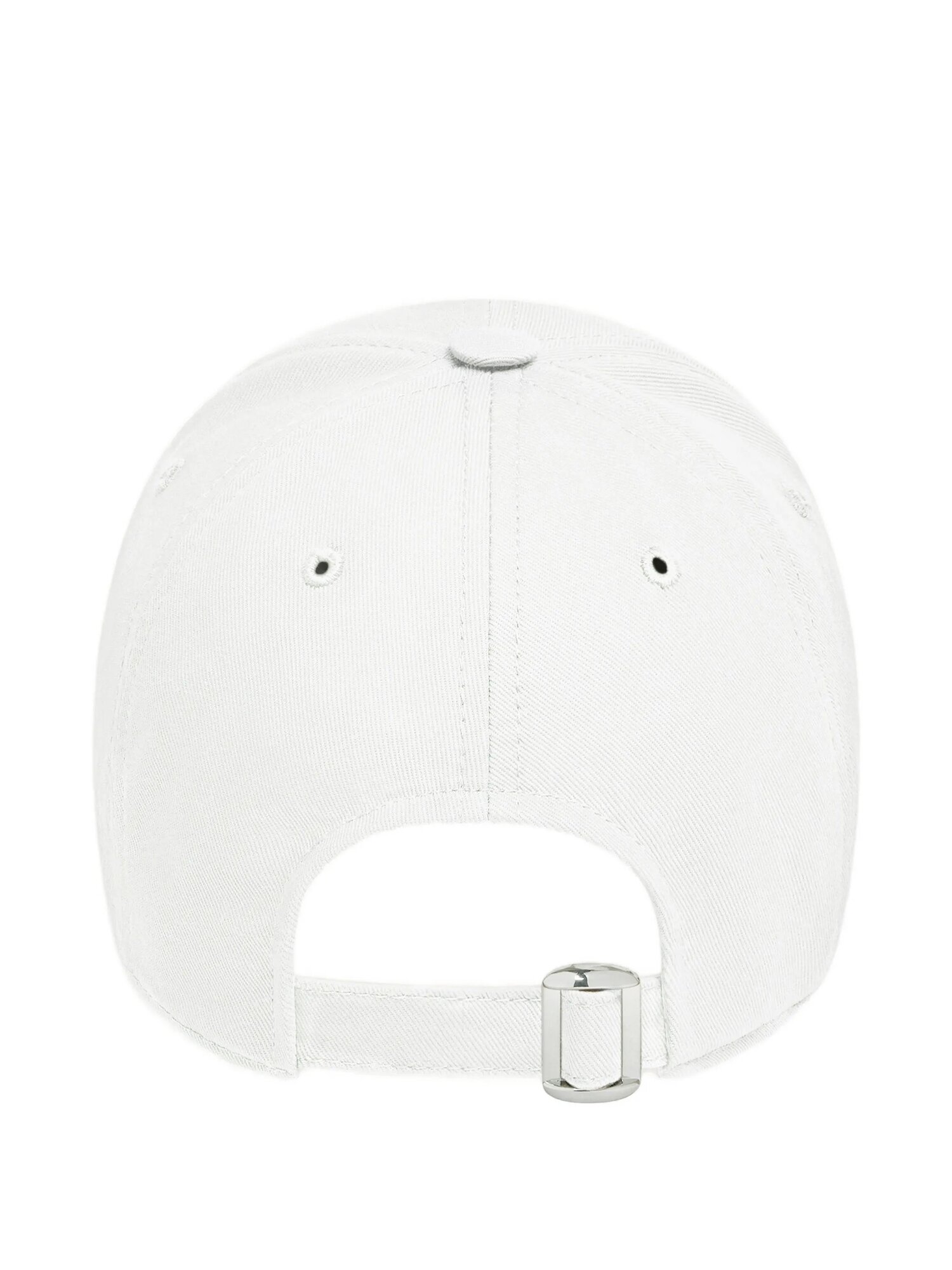 Шапка courreges AC logo-patch cap для девочек, размер OneSize, white — фото 1