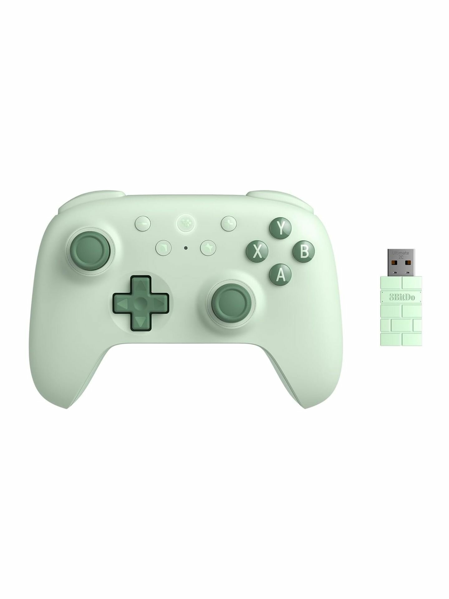 Беспроводной геймпад 8BitDo Ultimate 2C для ПК и Android, салатовый