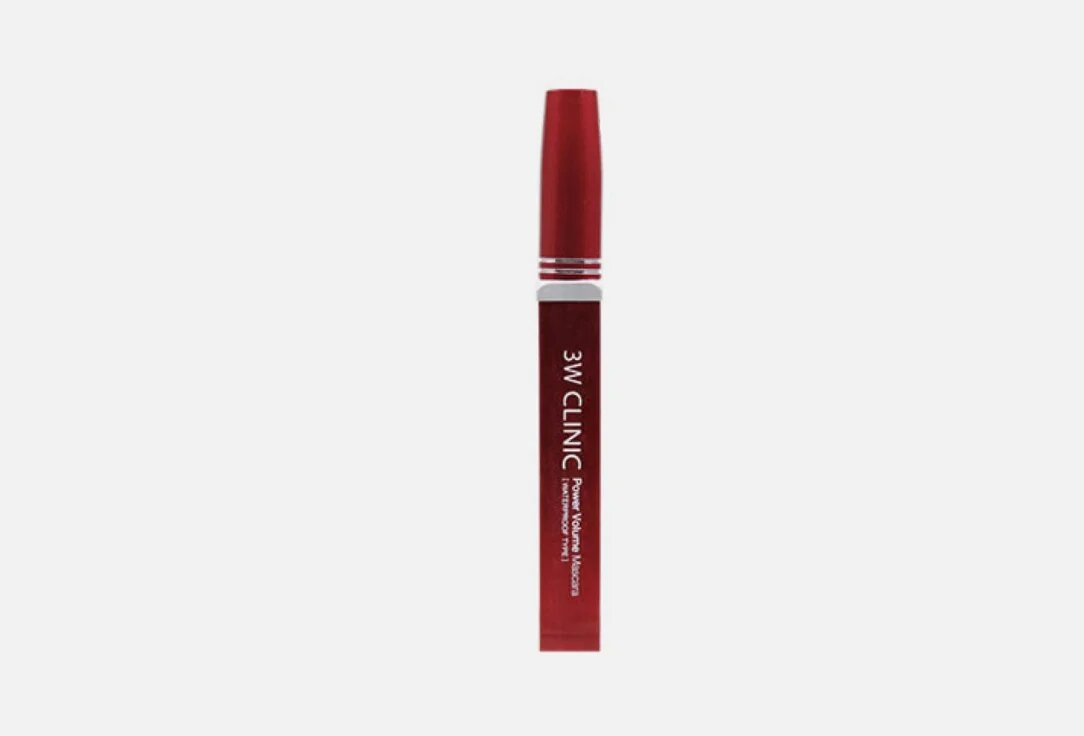3W CLINIC Power volume mascara Влагостойкая Тушь для объема ресниц 7мл