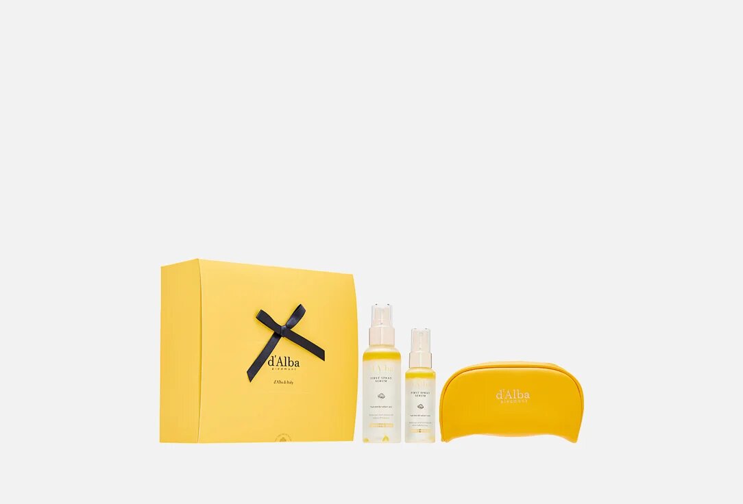 D'Alba First Spray Serum Gift Set Подарочный набор 3шт