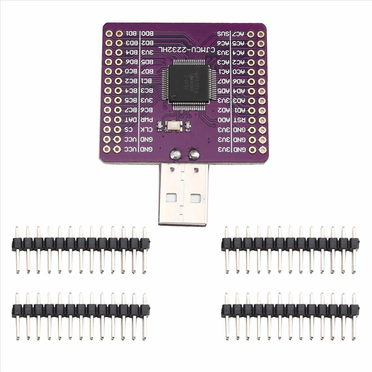 MCU-2232 FT2232HL USB UART SPI I2C JTAG-Модуль