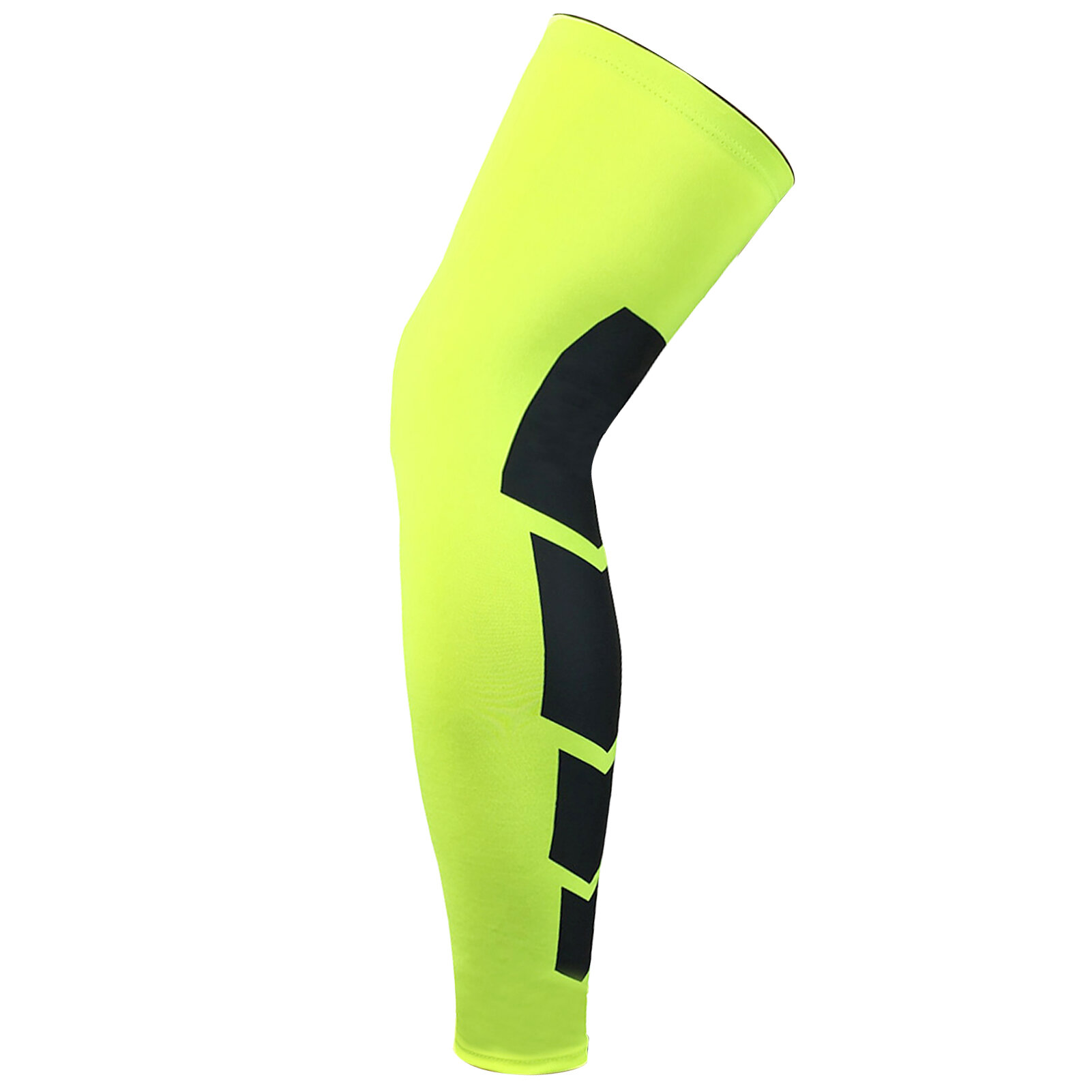 1pc Full Leg Knee Sleeve Men Women Long Leg Sleeve Protective Leg Brace for Sport Basketball Cycling Football Черный Синий Красный Зеленый Оранжевый Размер M L XL