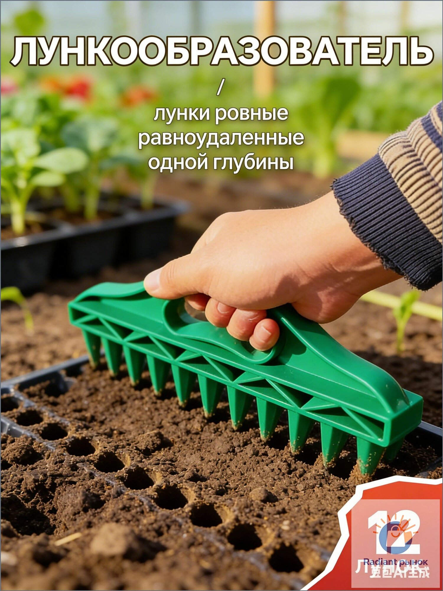 Набор садовых инструментов,1шт