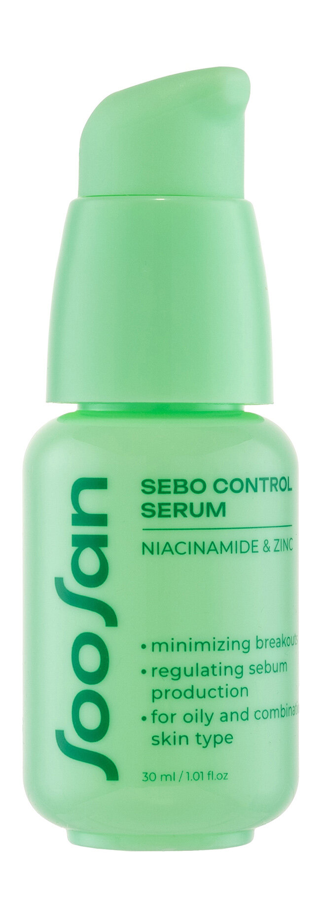SOOSAN Сыворотка для лица Niacinamide & Zinc себорегулирующая, 30 мл