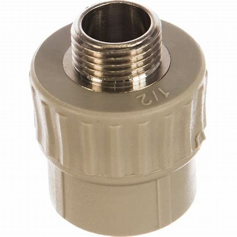 Муфта PPRC с наружной резьбой, 25 × 3/4", MeerPlast