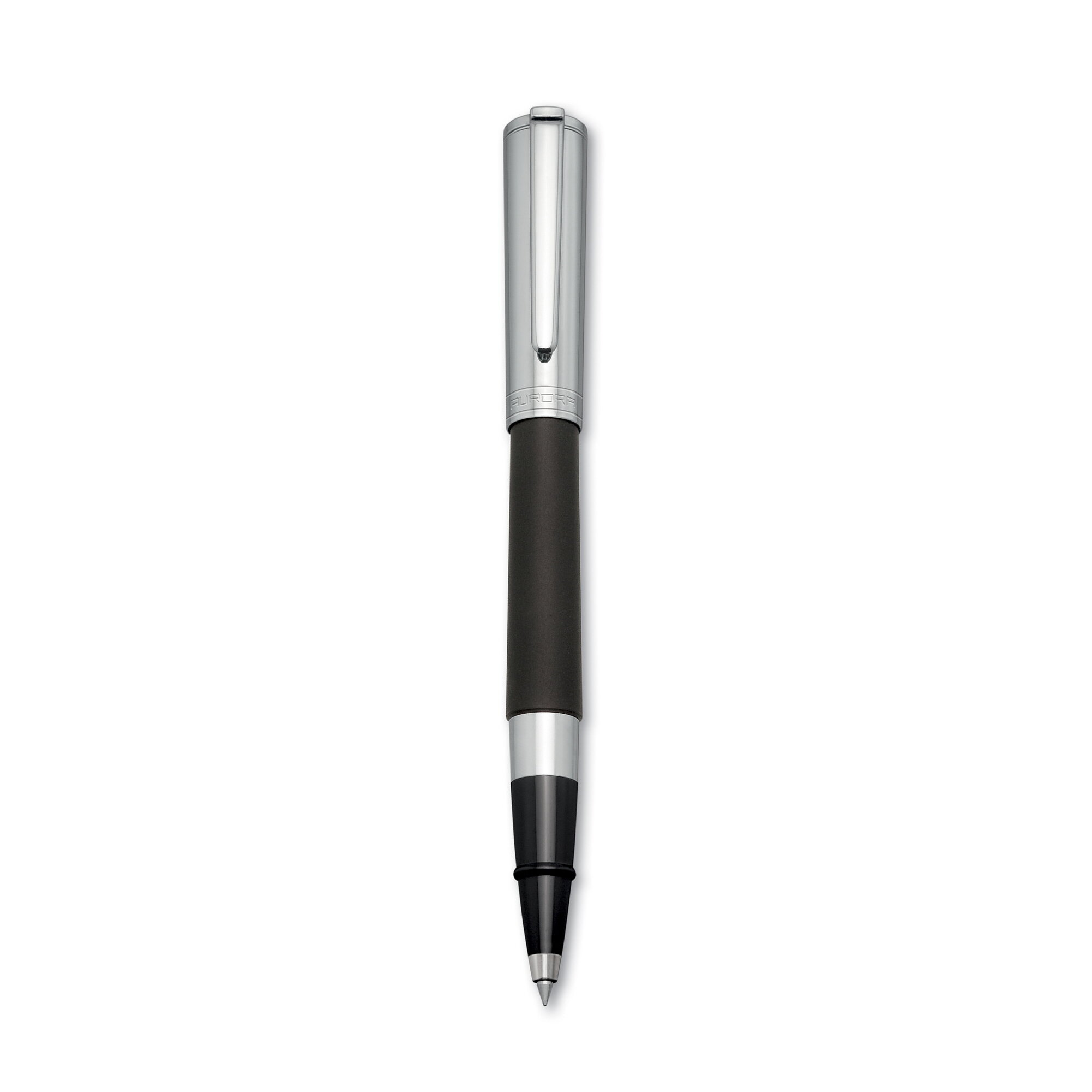 Ручка-роллер Aurora TU Metal Cap Black resin CT, в подарочной коробке T70-CN