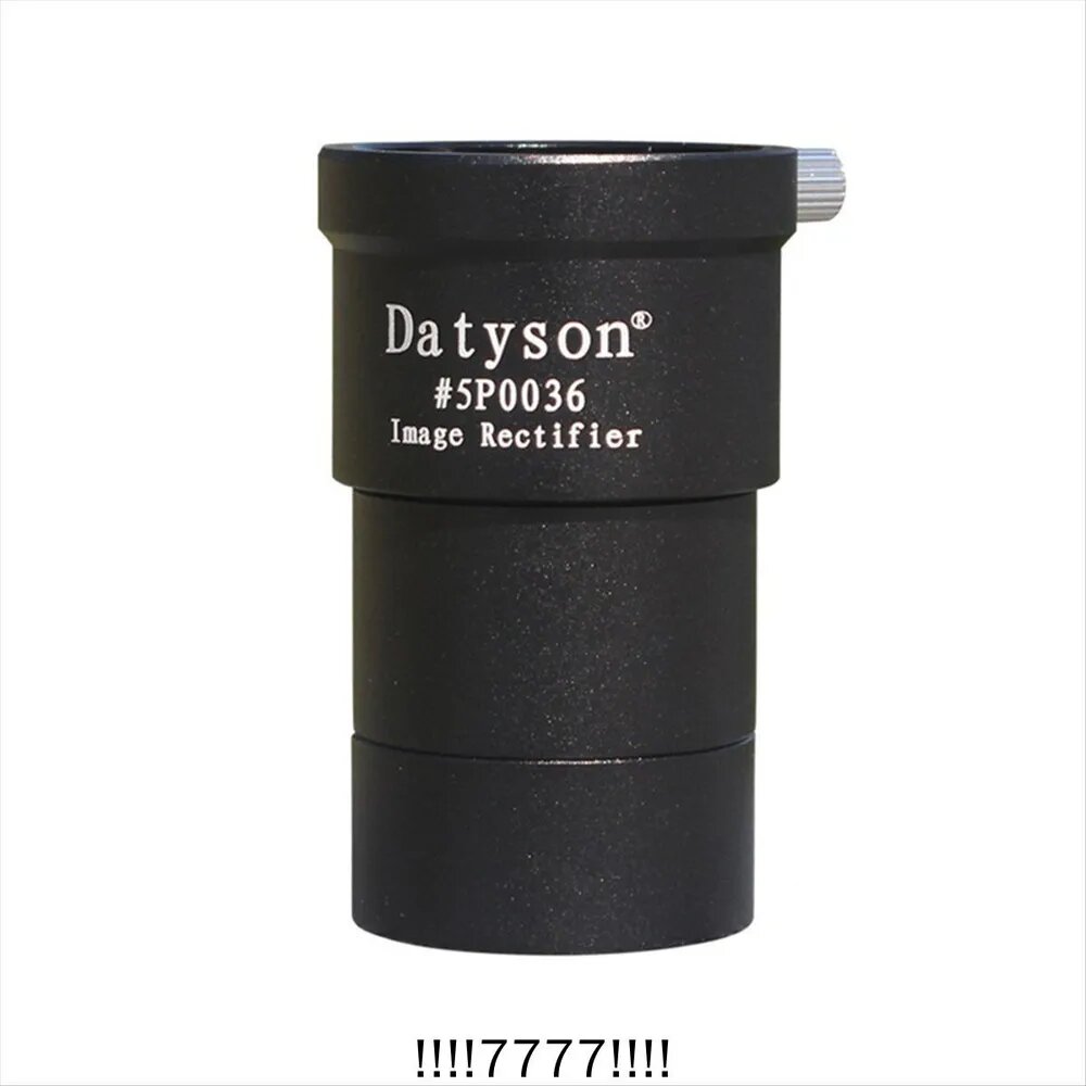 Выпрямитель изображения Datyson 1,25 дюйма, 2-кратный оборачивающий окуляр с линзой Барлоу для астрономического телескопа с рефлектором Ньютона
