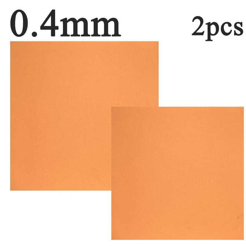 Губка для настольного тенниса Eroswing Оранжевый, 2pcs 0.4mm Orange