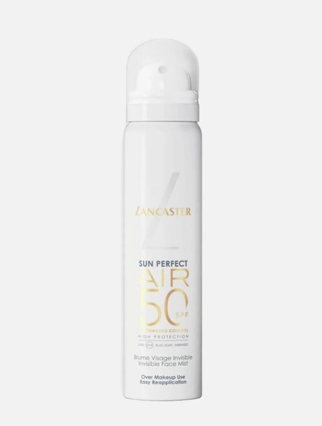 Солнцезащитный спрей для лица spf 50 LANCASTER sun perfect air invisible