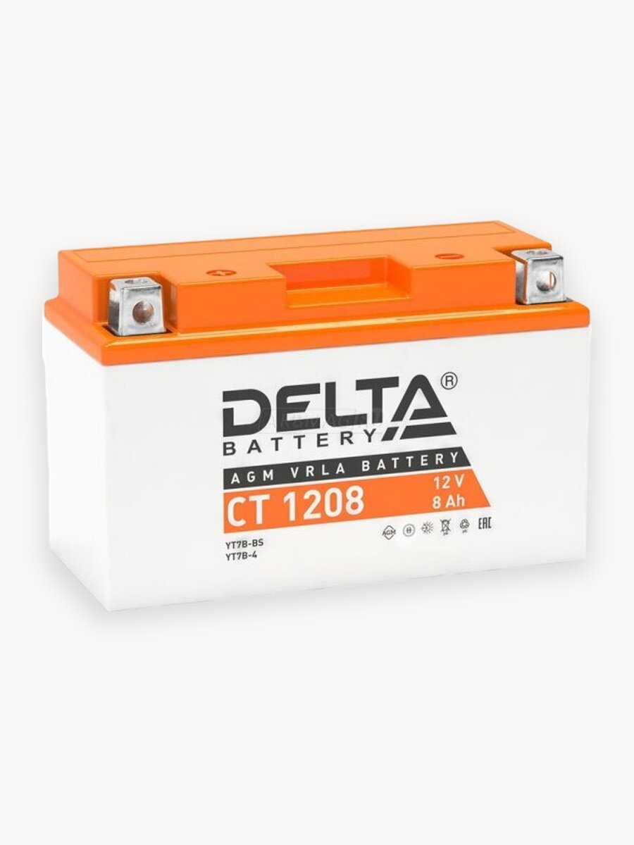 Аккумуляторная батарея Delta Battery CT 1208