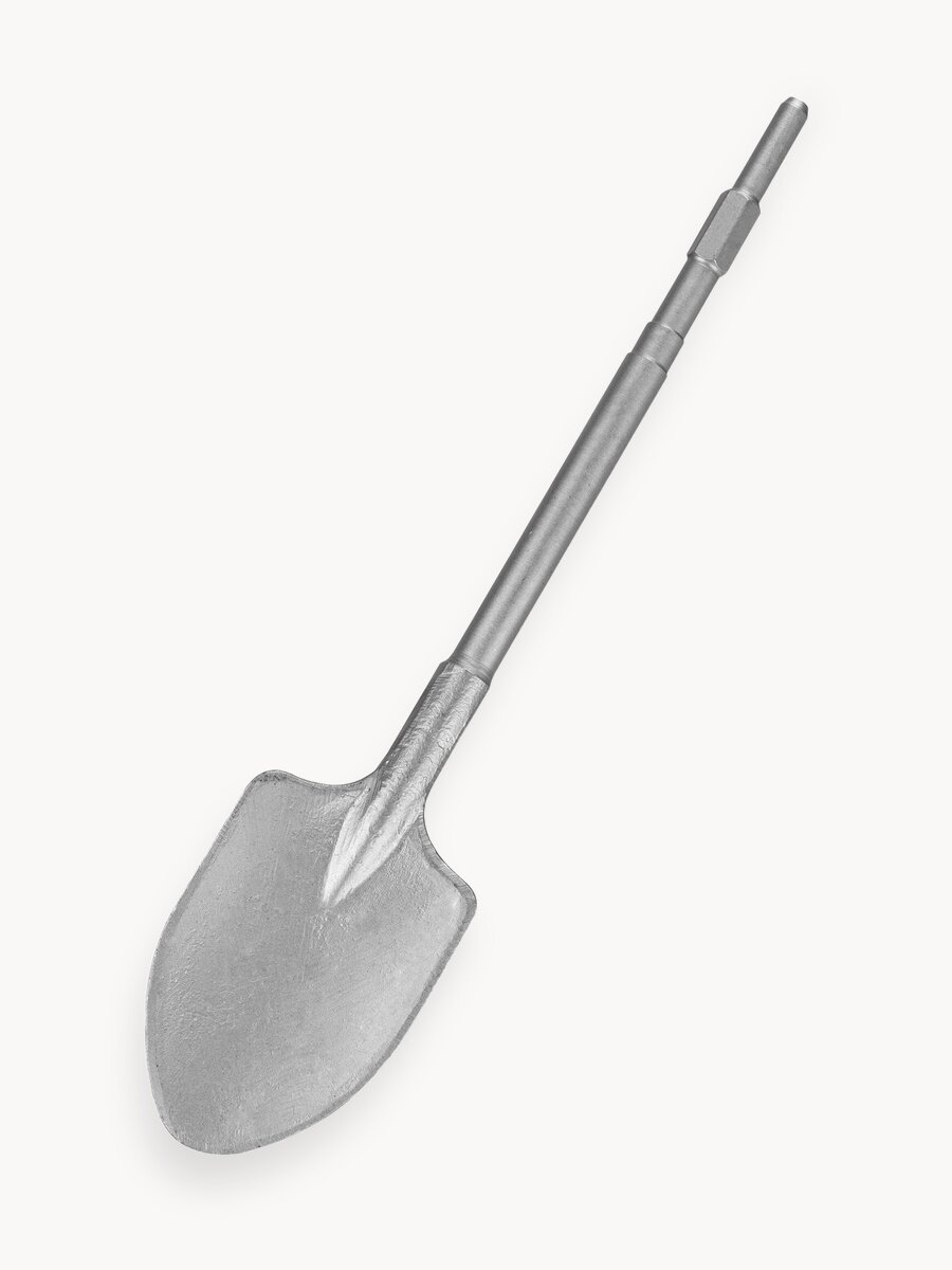 Пика лопата штыковая для отбойного молотка HEX 17