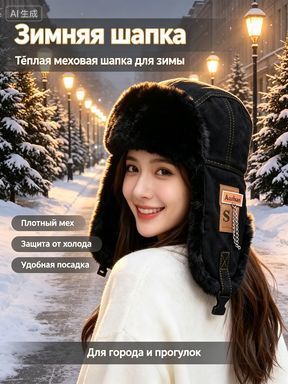 Капор  Осень-зима 2026 для женщин