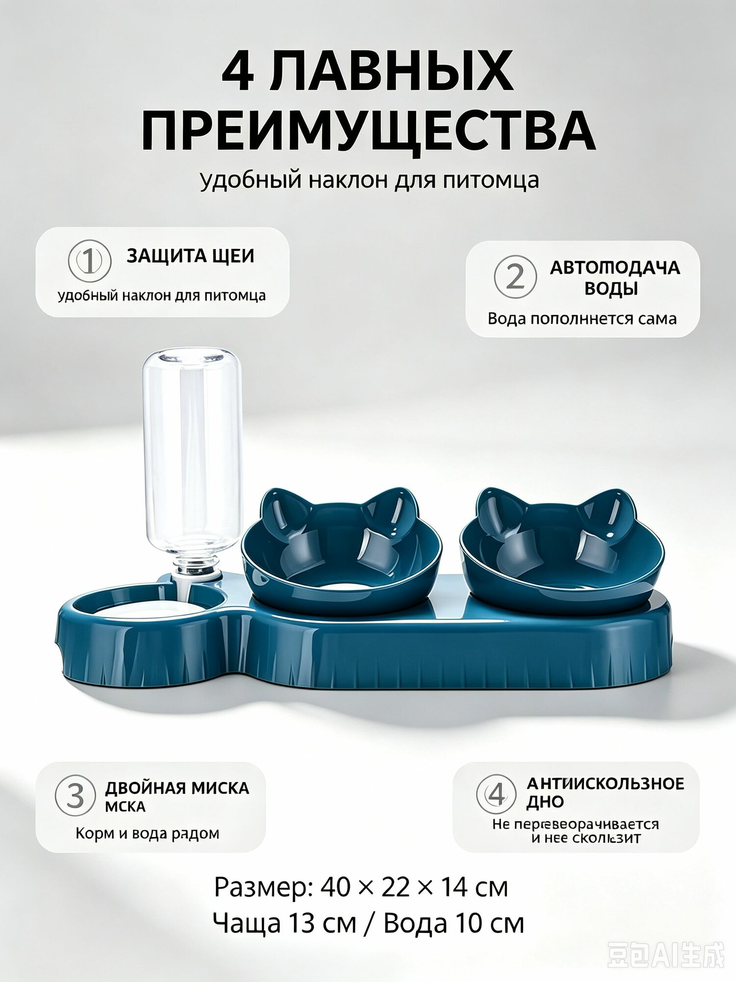 Миска для животных — фото 1