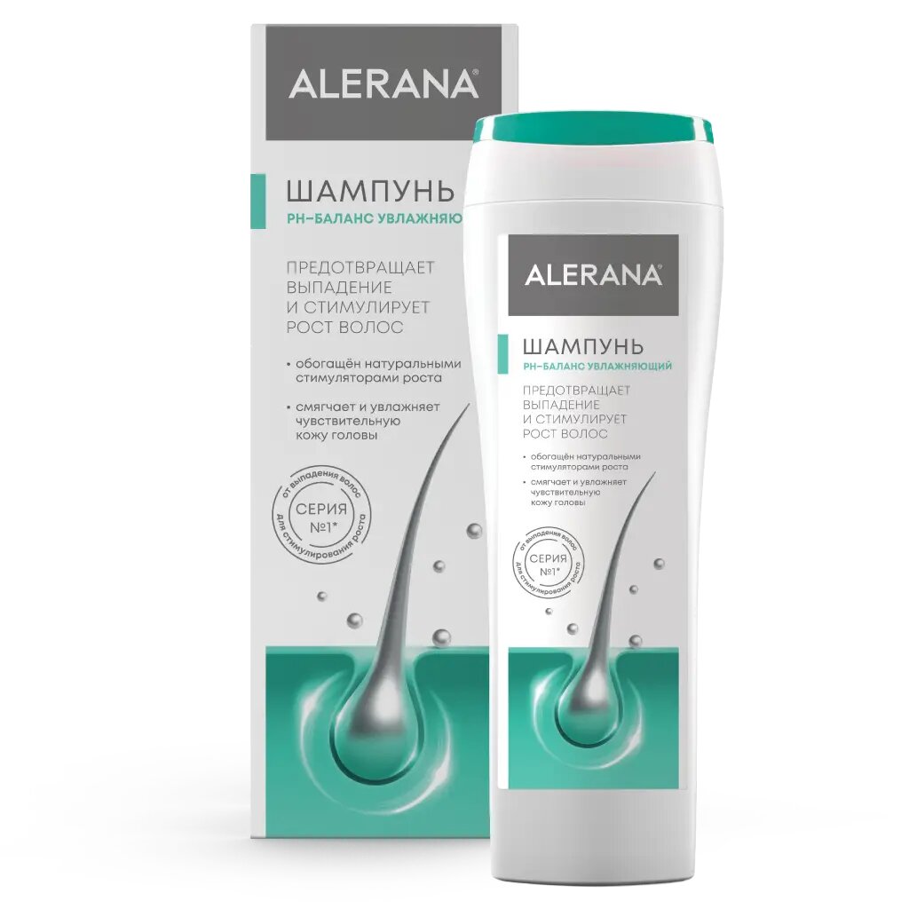 Алерана шампунь РН-Баланс увлажняющий 250 мл 1 шт