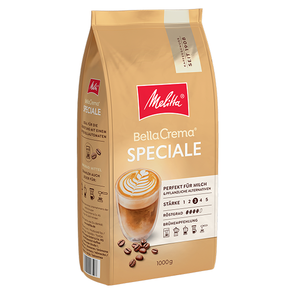 Melitta Bella Crema Speciale кофе в зернах 1 кг пакет (008508)