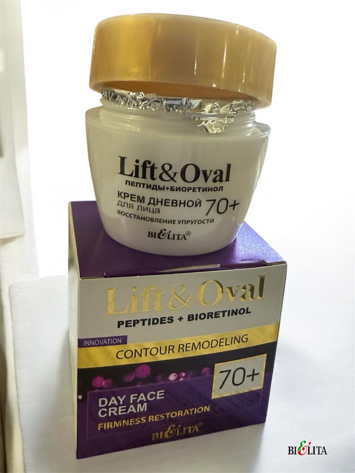 Крем дневной для лица белита “Восстановление упругости” Lift&Oval 70+