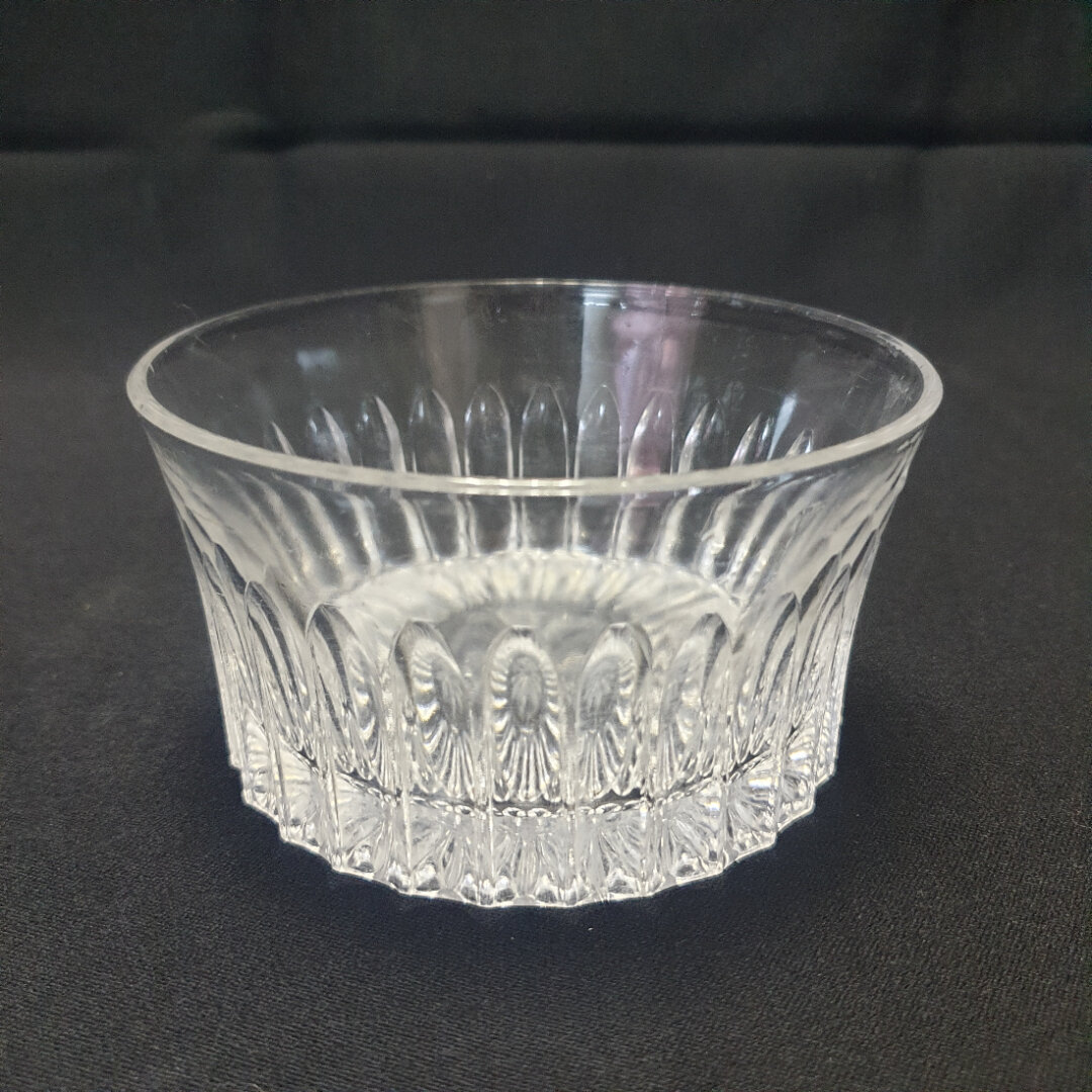 Салатник, стекло, d=12 см, h=6.5 см, винтаж, СССР