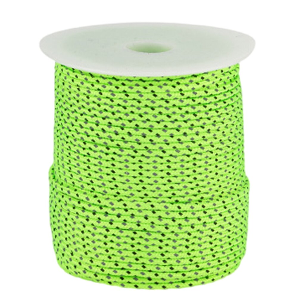 Светоотражающий Канат для палатки, Шнур для веревки для веревки для палатки, Веревка для бельевой веревки