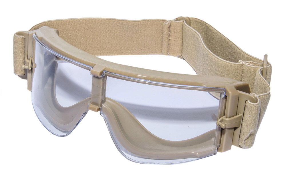 Очки страйкбольные Kingrin X800 tan