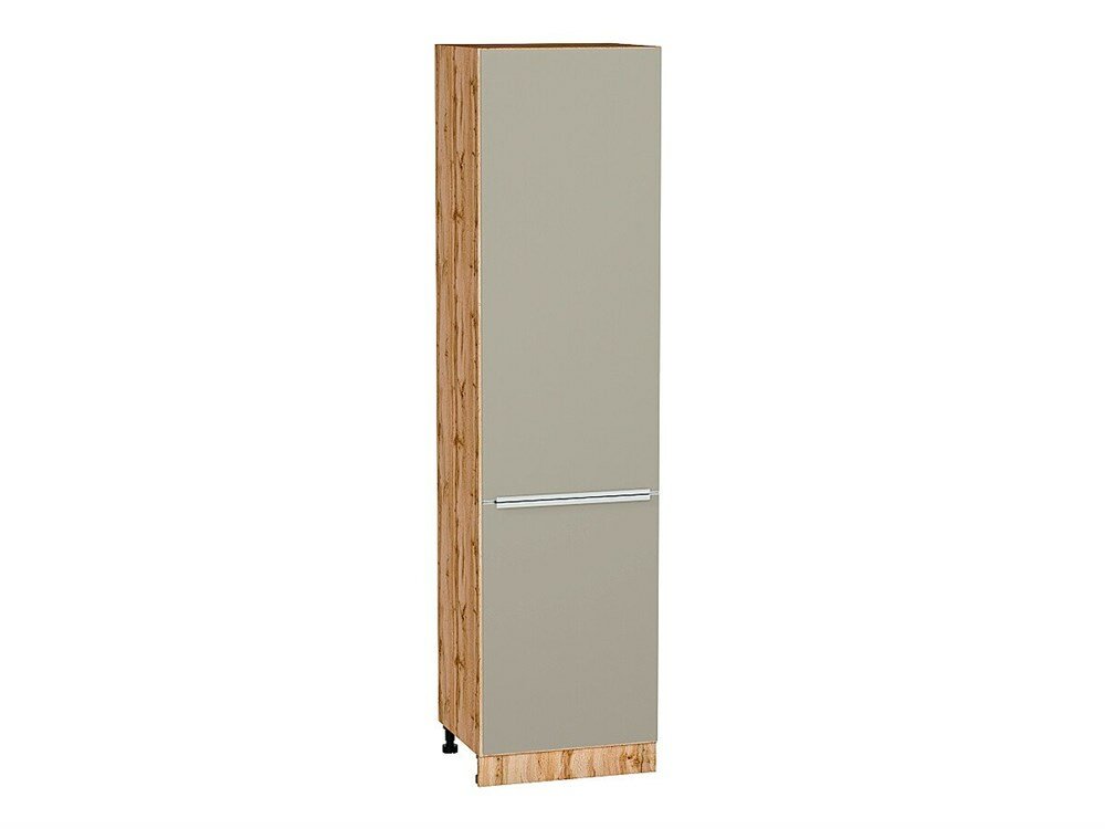 VVT Шкаф пенал с 2-мя дверцами Фьюжн Дуб Вотан, Silky Grey, 2340, 600