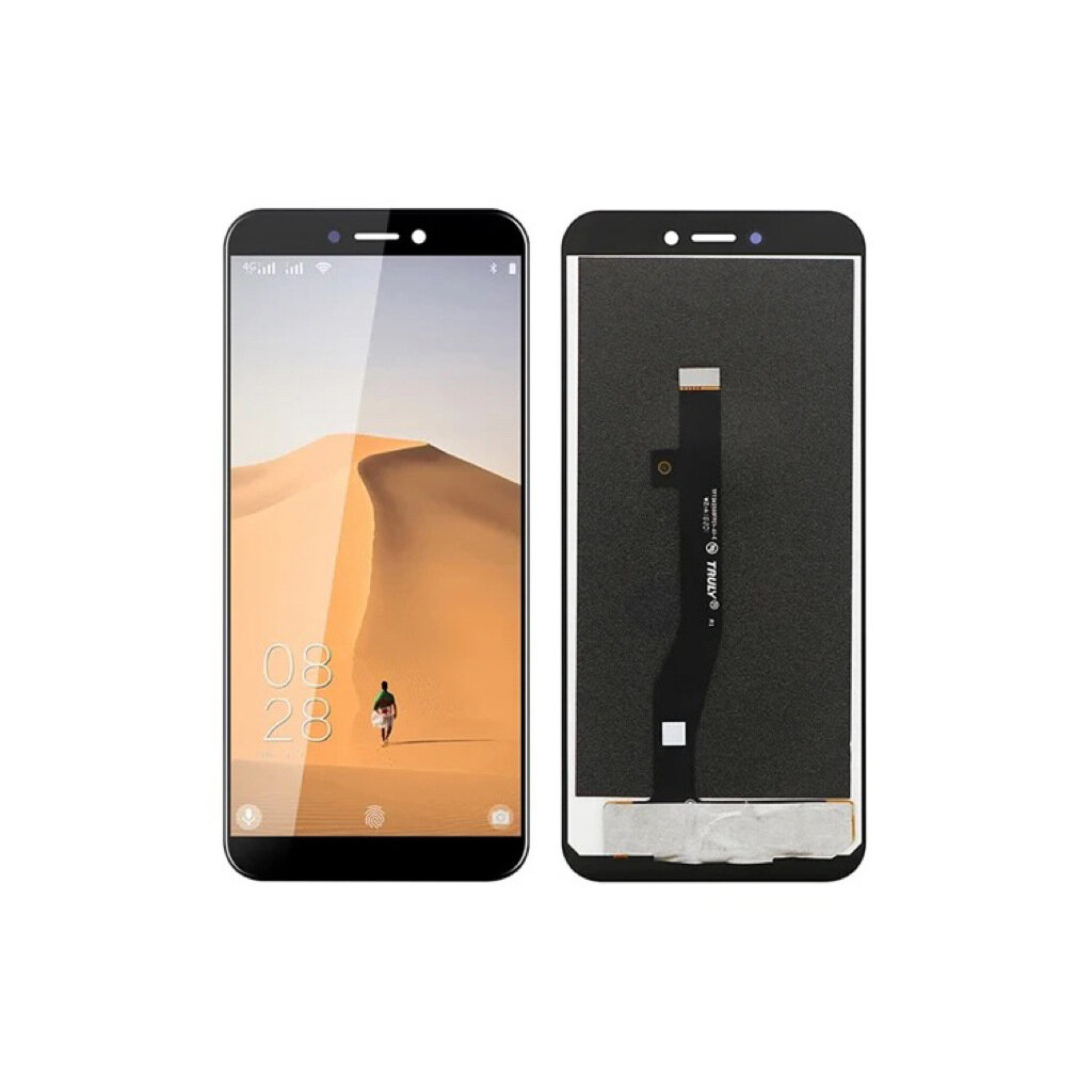 Экран для Oukitel WP7/WP7Pro Black, сборка, для Ouqi WP5/WP6/WP8/WP9/WP10