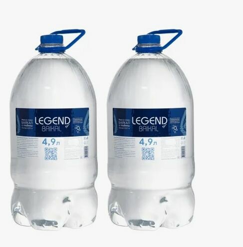 Вода питьевая Легенда Байкала 5л негазированная (упаковка 2 шт.)