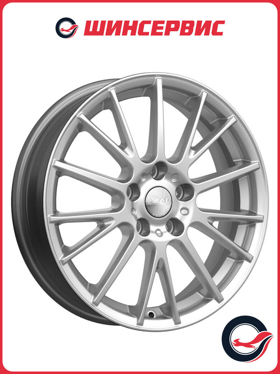 Литой колесный диск Скад Дубай R17x6.5J 5x112 ET49 ЦО66.6 для автомобиля