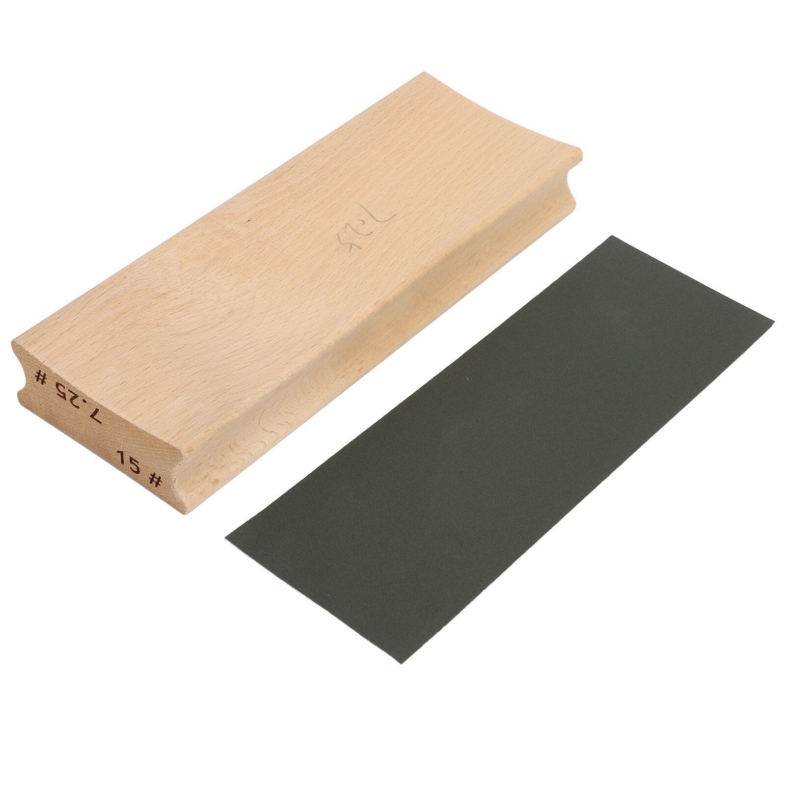 Гитарный шлифовальный брусок, деревянный радиус, гриф, накладка грифа, выравнивание ладов, инструмент для мастеров гитары 7,25 дюйма X 15 дюймов