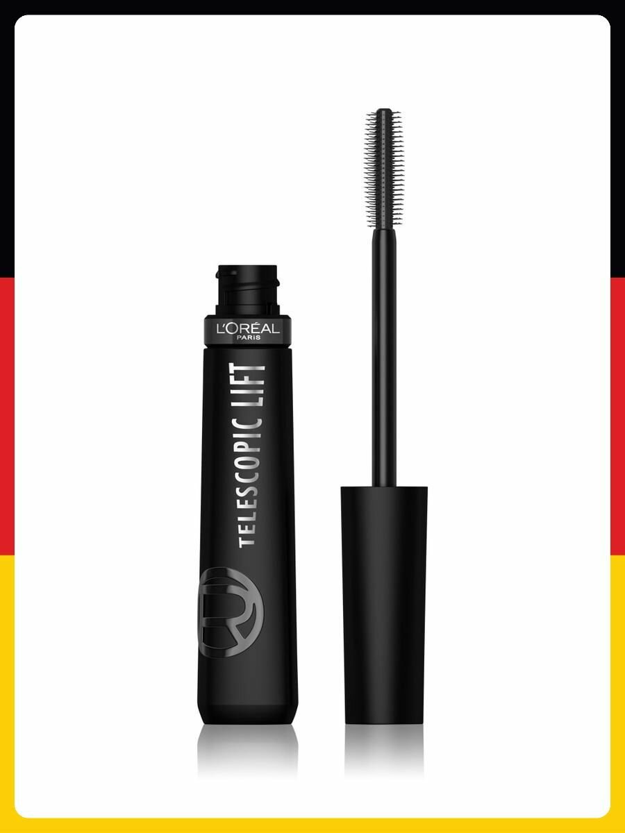 Тушь для ресниц L'Oreal Paris Telescopic Lift Extra Black, 9,9 мл № 1 0 - черный