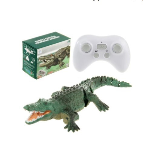Крокодил на Р/У, плавает в воде, 122476