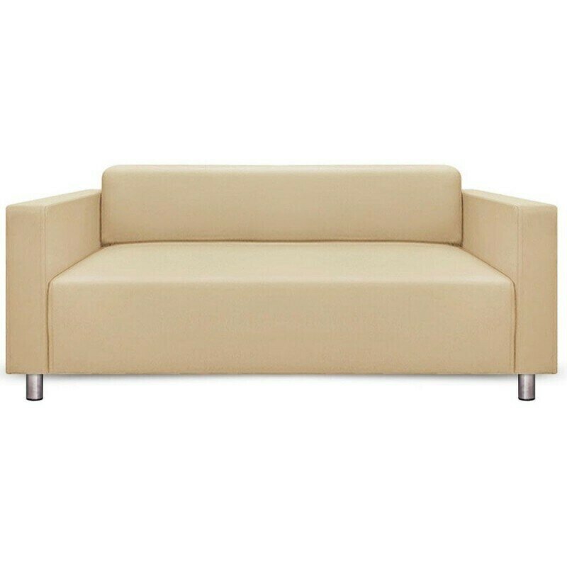 Диван Fotodivan Блюз 3-х местный Бежевый Размеры: Высота 750мм Глубина 750мм Ширина 1900мм