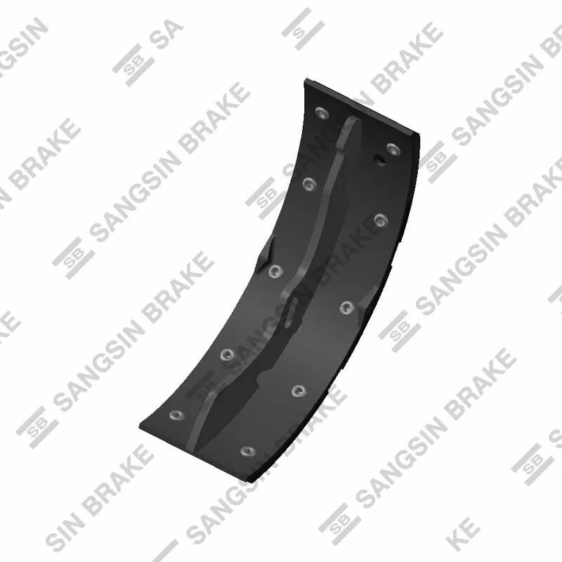 Колодки тормозные барабанные задние HI-Q SA014