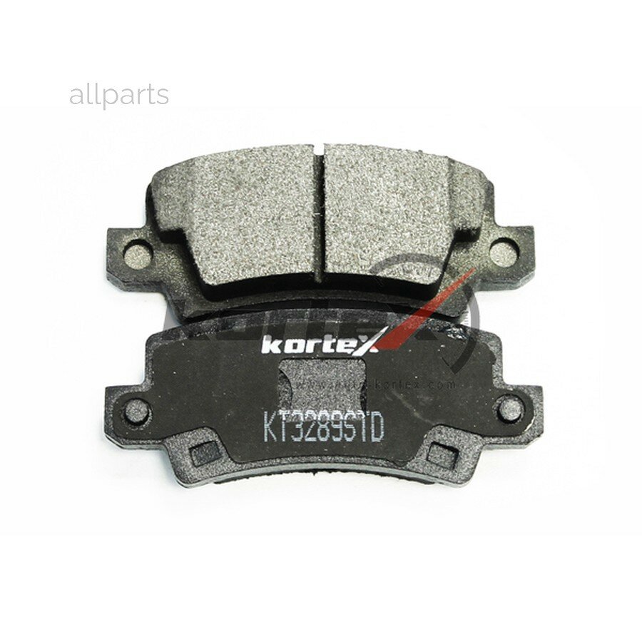 KORTEX KT3289STD Колодки торм. TOYOTA COROLLA (E12) 02-07 зад. к-т