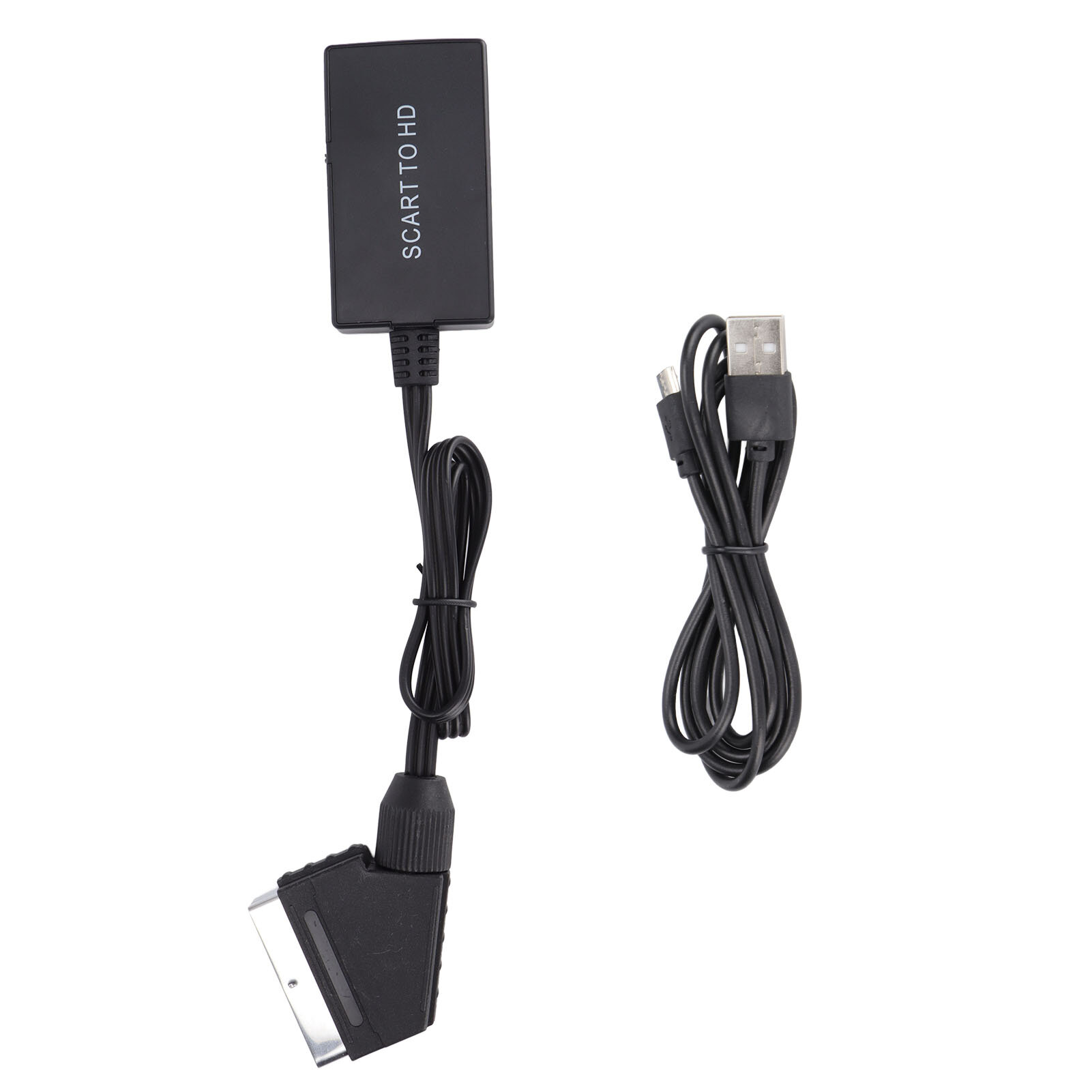 Конвертер мультимедийного интерфейса Scart в HD, адаптер конвертера видео-аудио со шнуром для DVD-приставки