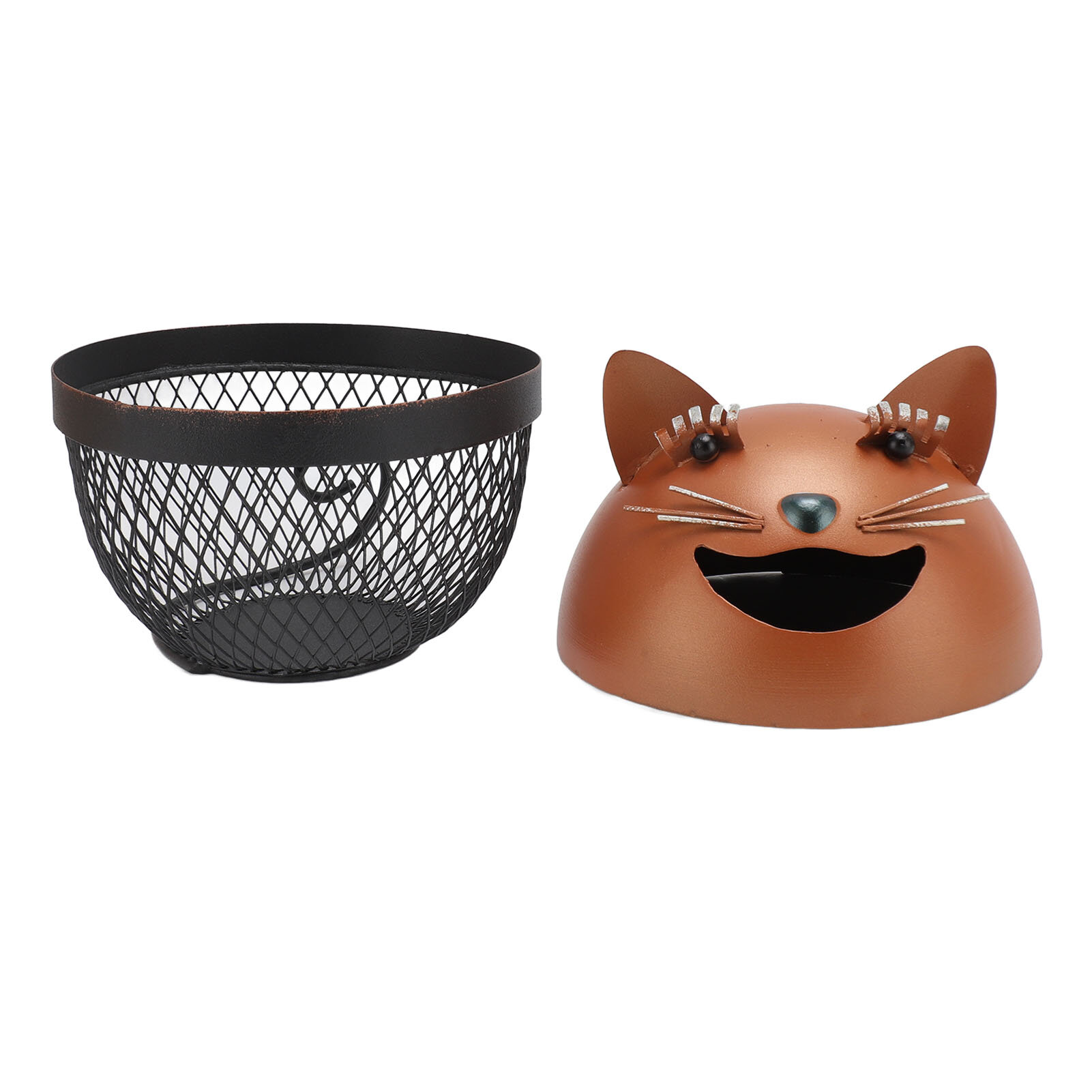 Металлическая копилка в форме кота. Инновационная, милая, забавная, в форме мультяшного кота, металлическая копилка для детей, подарок для домашнего декора.