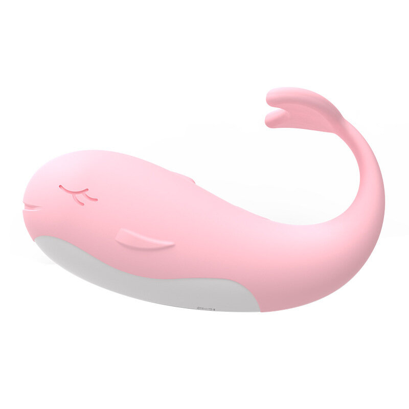 Женский вибратор с дистанционным управлением, модель Little Whale Basic, розовый, мини-размер, сильная вибрация, длина