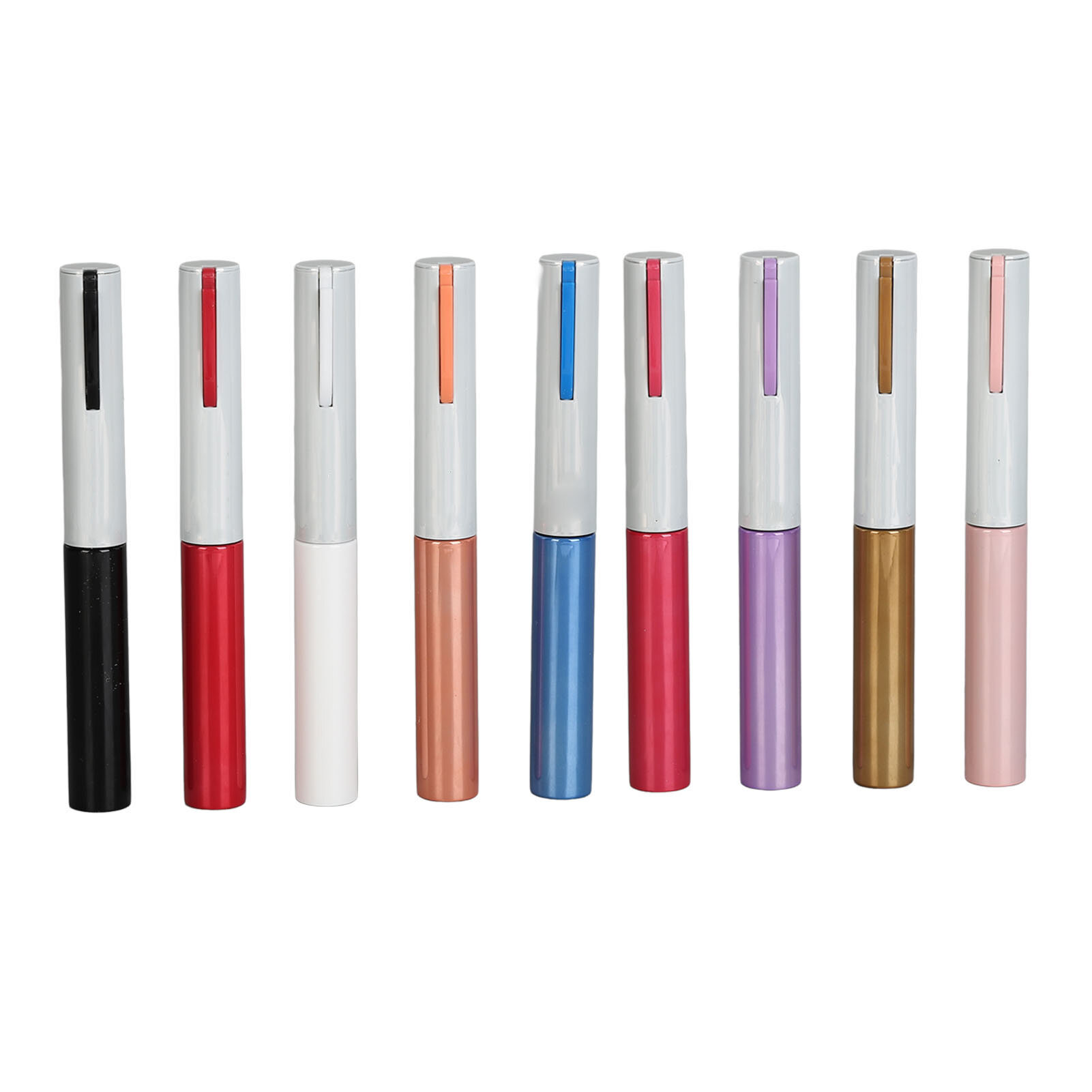 9pcs 4D цветной тушь водонепроницаемой пластинки