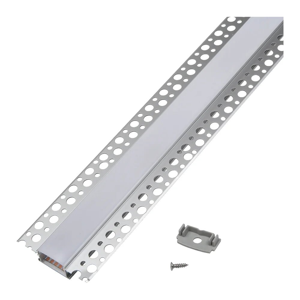 Профиль General Lighting Systems GAL-GLS-2000-14-61 белый (2м профиль + 2м рассеиватель + 2заглушки)