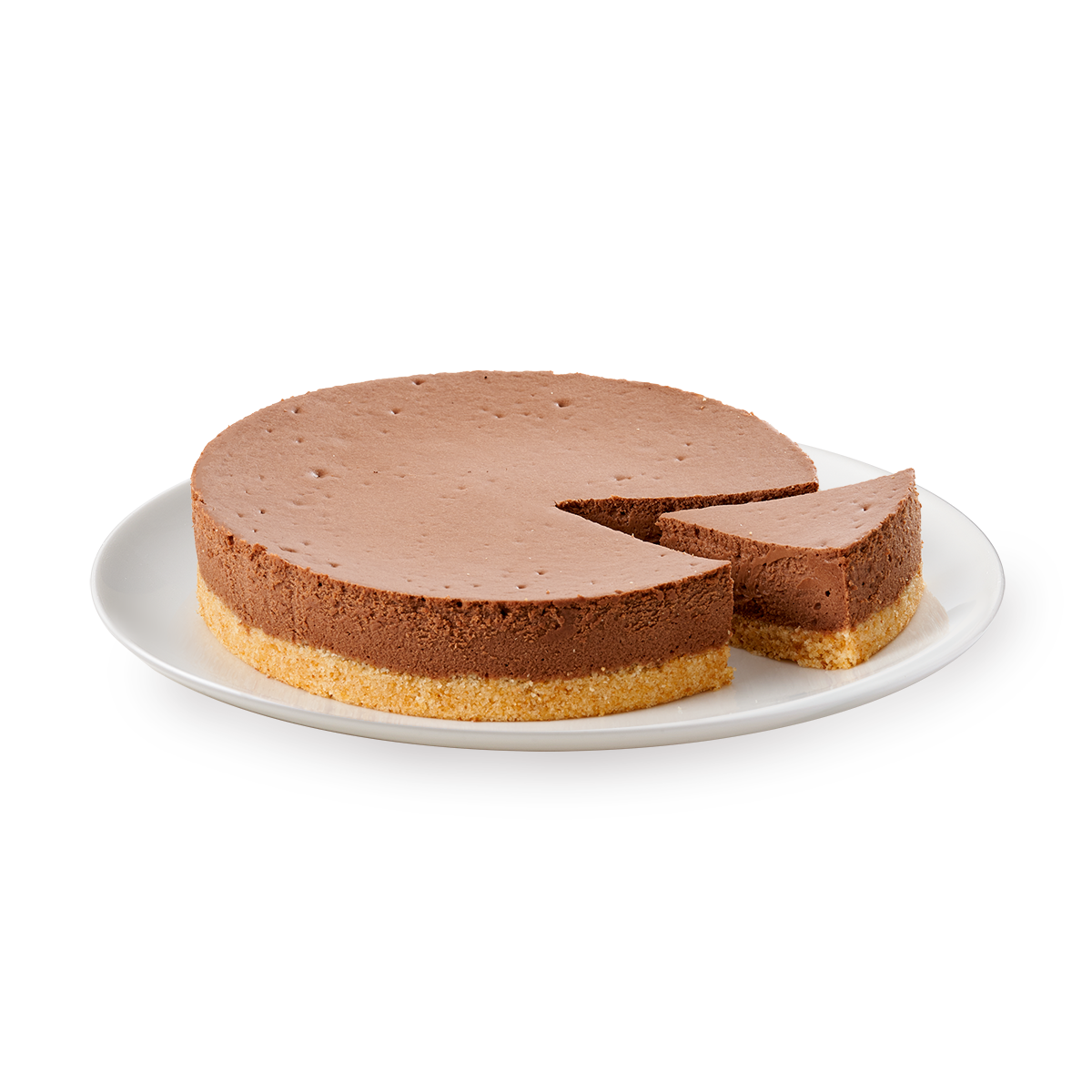 Чизкейк "Из Лавки", шоколадный, замороженный, 500 г, в картонной коробке