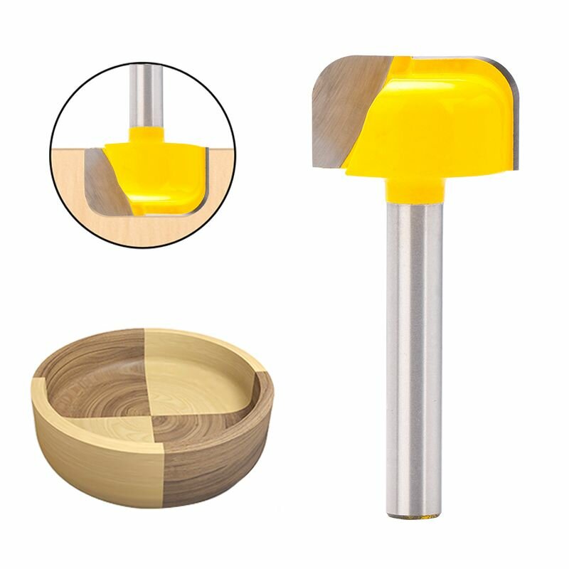 Фреза по дереву пазовая галтельная XCAN хвостовик 8мм