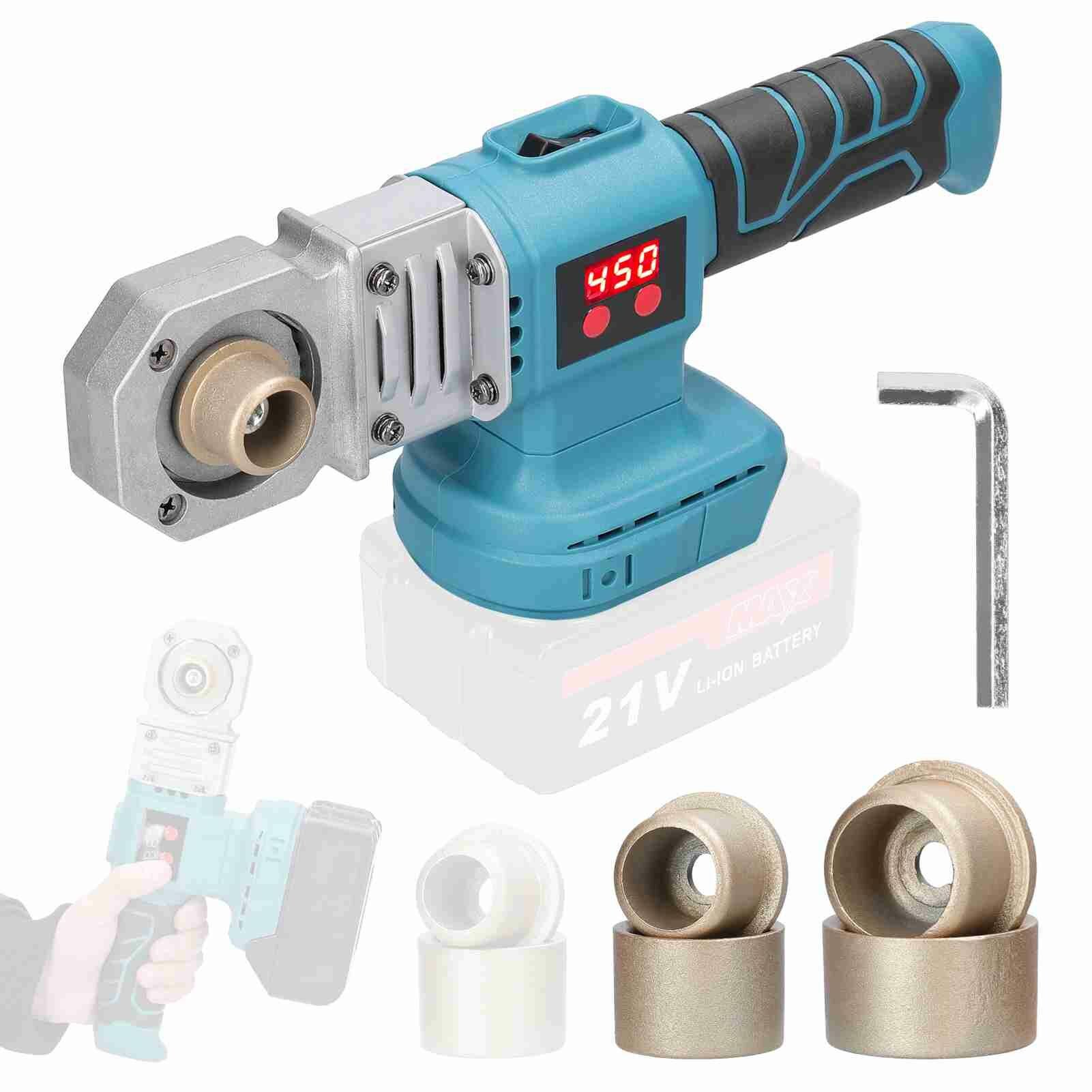 PPR водопроводный сварочный аппарат с регулируемой температурой, инструмент для сварки пластиковых труб для плавления водопроводных труб