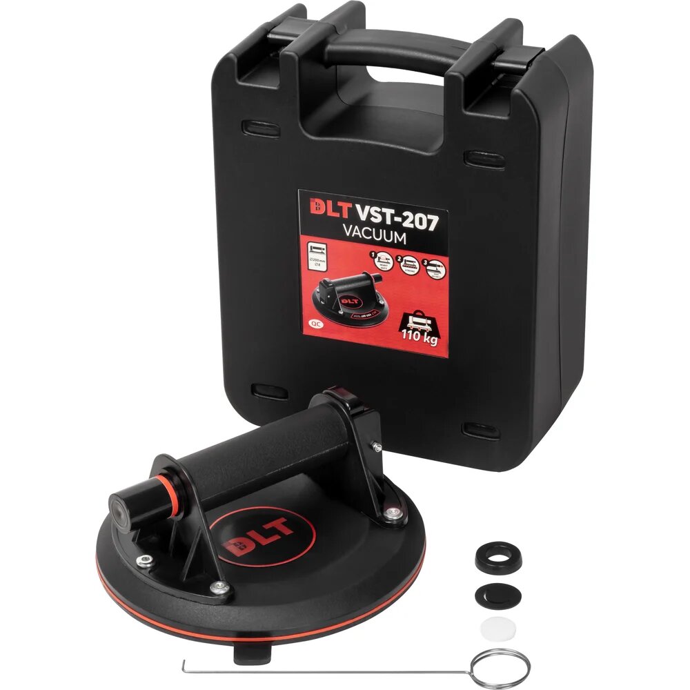 DLT Присоска помповая VST-207 Mini, O7 дюймов, 110кг 1192