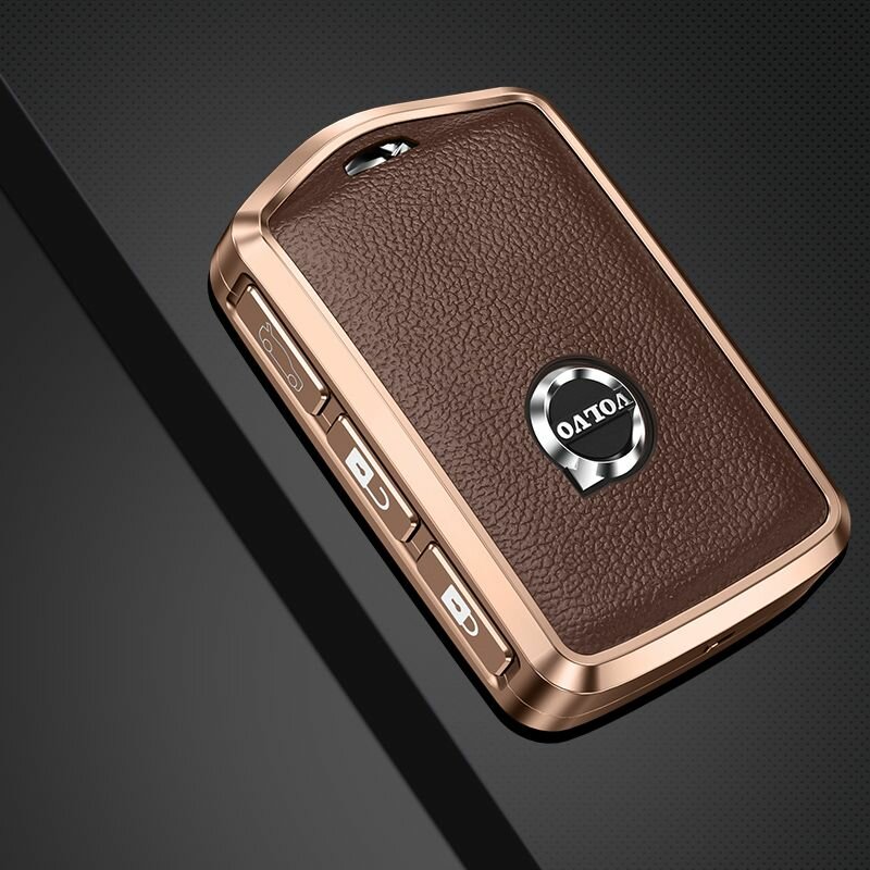 Смарт-ключ для автомобиля из сплава кожи подходит для Volvo XC40 XC60 XC70 XC90 S60 S80 S90 V60 V90 T6 T8