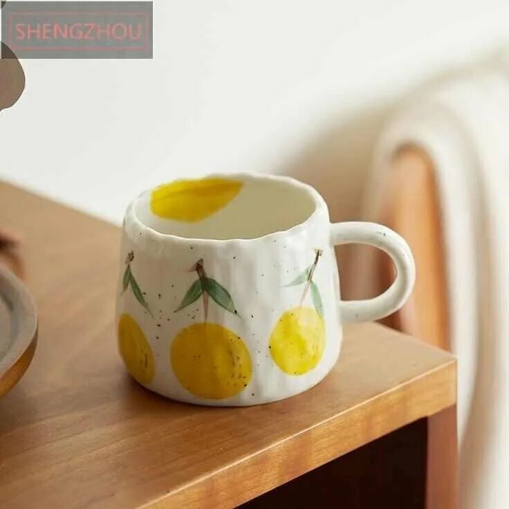 Кружка "Лимоны", 290 мл, 1 шт，Креативный стиль